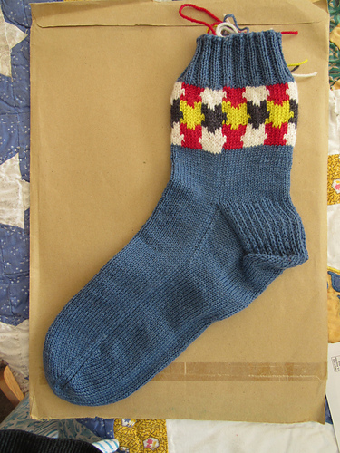 Ravelry: Puzzle Pieces Socks pattern by Terry Morris
