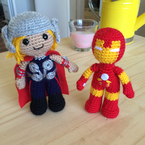 Ravelry: Iron Man Amigurumi pattern by 53stitches