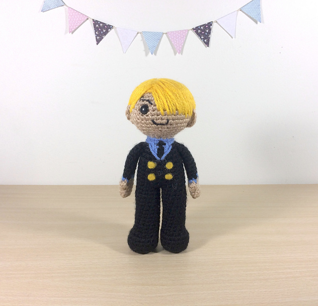 Ravelry: Sanji Amigurumi pattern by 53stitches