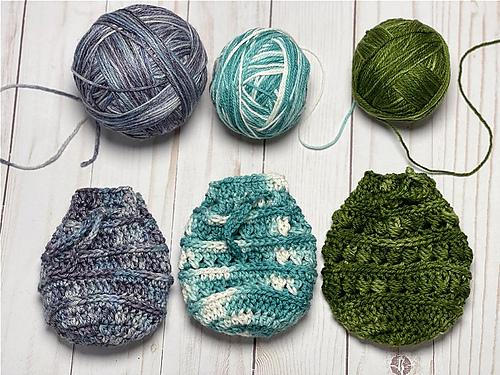 Ravelry: Dice or Trinket Bags pattern by Erica Dietz