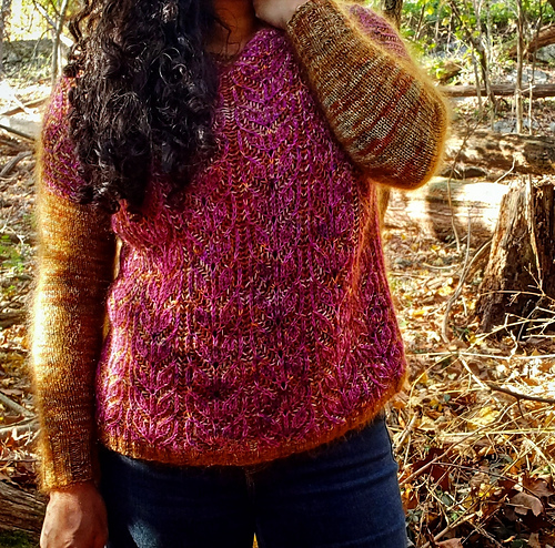 Ravelry: Broadleaf pattern by Wool & Pine