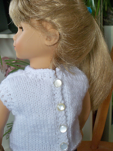 Ravelry: Tank Top for American Girl Dolls pattern by Janet Longaphie