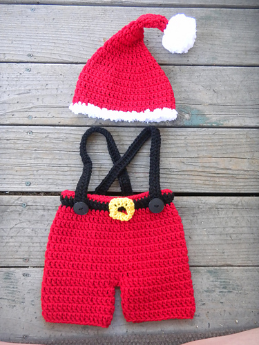 Ravelry: Santa Suit Set pattern by Cadi Schmidt