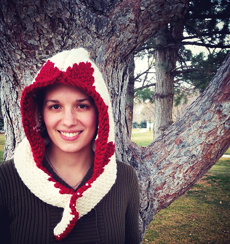 Ravelry: Final Fantasy White Mage Hood pattern by Rachel Watts