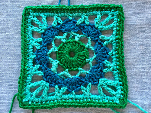 Ravelry: ACountryYarn's Sea Glass Throw