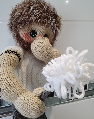 Ravelry: Louis Loo Toilet Roll Holder pattern by Mandi Wilson