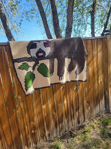 Ravelry: Sloth Blanket pattern by AJT Crafts