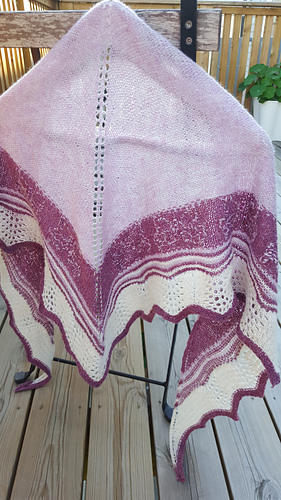 Ravelry: Butterflies Shawl pattern by The knitting twins