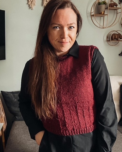 Ravelry: Skyward Vest pattern by Amanda Albers