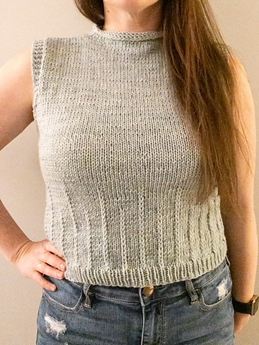 Ravelry: Skyward Vest pattern by Amanda Albers