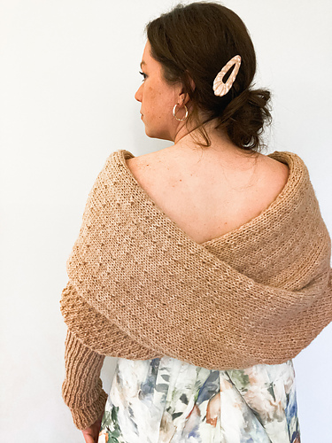 Ravelry: Snowfall Sweater Scarf pattern by Knitatude / Chantal Miyagishima