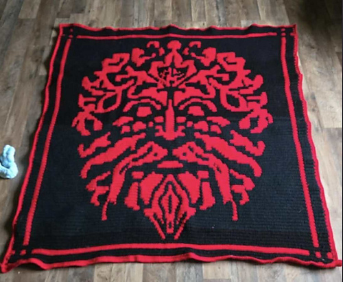Ravelry: The Celtic Green Man pattern by ASDHooker