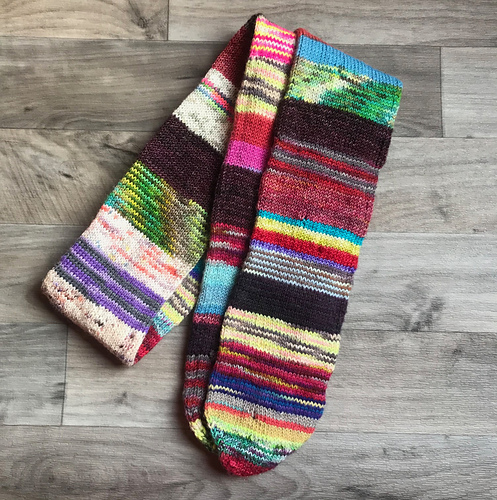 Ravelry: RagTag Scarf pattern by Katie Cannon Designs