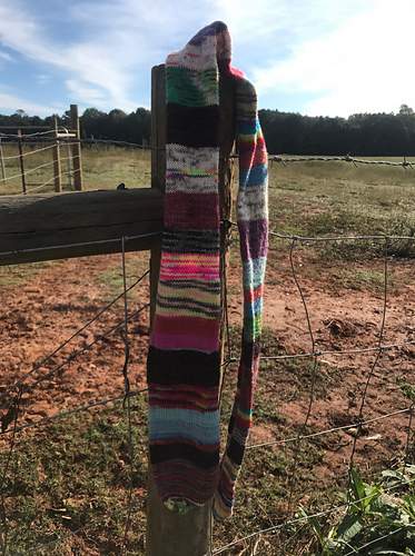 Ravelry: RagTag Scarf pattern by Katie Cannon Designs