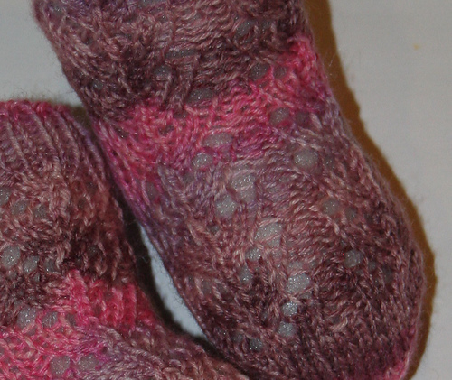 Ravelry: Little Angel Lace Baby Socks pattern by Alison Ziegler Designs