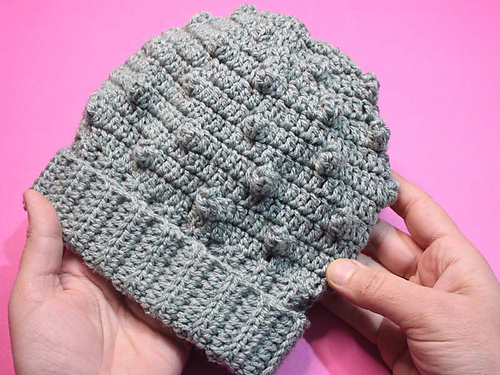 Ravelry: Popcorn Beanie Hat pattern by AamraGul