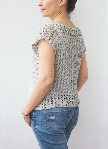 Ravelry: Silver drop top pattern by Ana D