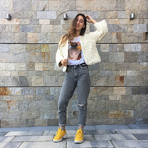 Ravelry: Vanilla sky sweater pattern by Ana D