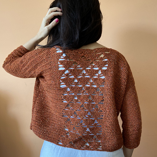 Ravelry: Origami sweater pattern by Ana D