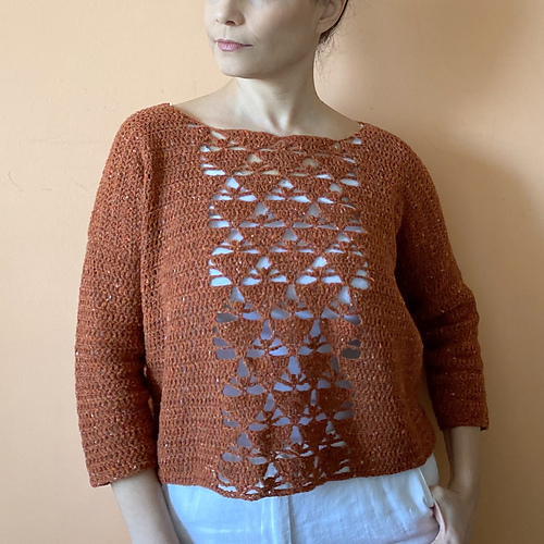 Ravelry: Origami sweater pattern by Ana D
