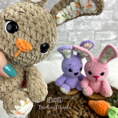 Ravelry: Lil' Bitty Bunny pattern by Darling Maple Designs