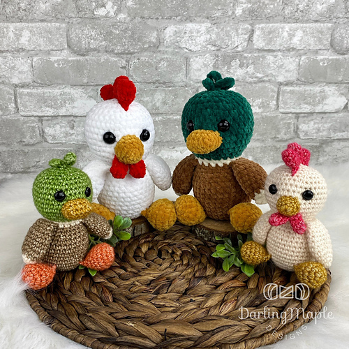 Ravelry: Pocket Pal Mallard Duck pattern by Darling Maple Designs