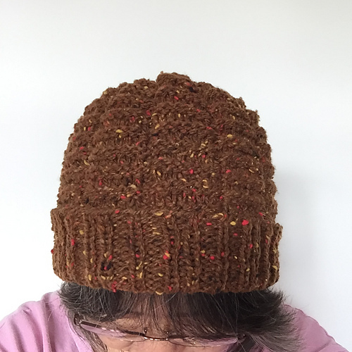 Ravelry: Top Down Reversible Beanie pattern by Barbara Kobayashi