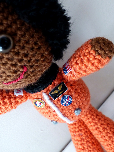 Ravelry: Dr Mae Jemison Amigurumi Astronaut pattern by Ada Lovelace Day