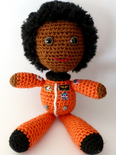 Ravelry: Dr Mae Jemison Amigurumi Astronaut pattern by Ada Lovelace Day