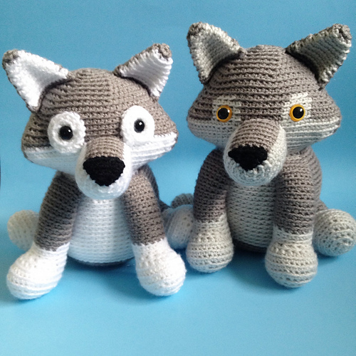 Ravelry: Gabriel the Grey Wolf pattern by Adriana Aguirre