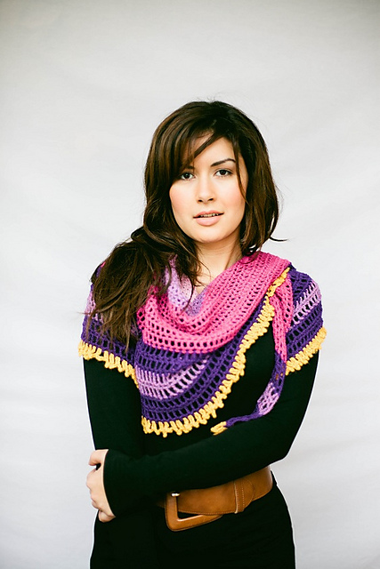 Ravelry: Trickle Shawl pattern by Annette Petavy