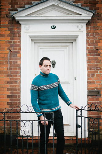 Ravelry: Brick and Mortar Sweater pattern by Amy Depew