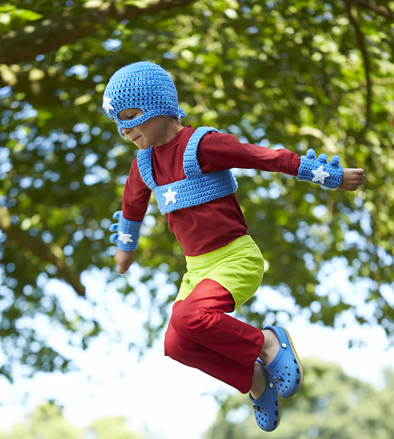 Ravelry: Superhero Costume pattern by Emma Friedlander-Collins