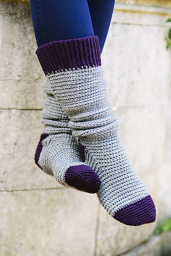 Ravelry: Welly Socks pattern by Vicki Brown