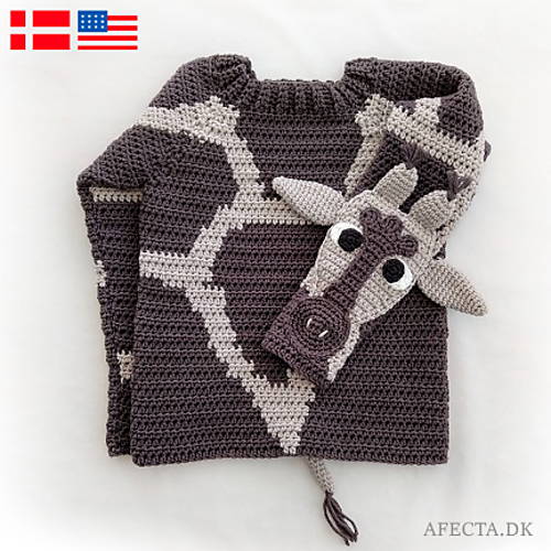 Ravelry: The Giraffe Sweater pattern by Afecta.dk