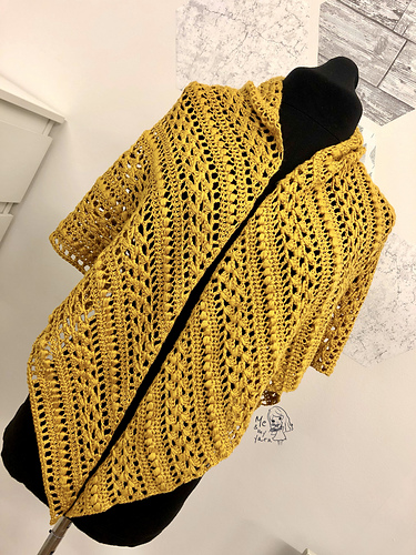 Ravelry: Cleopatra's dream shawl pattern by Agneta Nauclèr