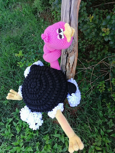 Ravelry: Ozzie the ostrich pattern by Aileen Van der Berg