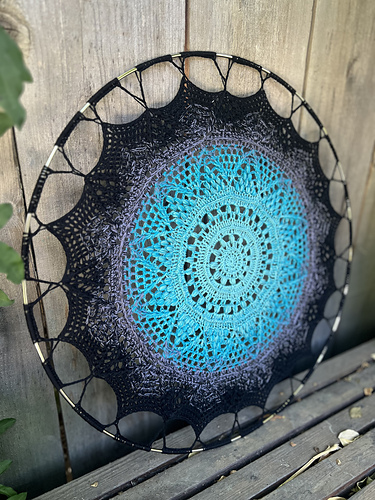 Ravelry: Total Eclipse Mandala pattern by Aimee Cunningham