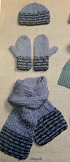 Ravelry: Allagash Hat/Scarf/Mittens pattern by Reynolds Yarns