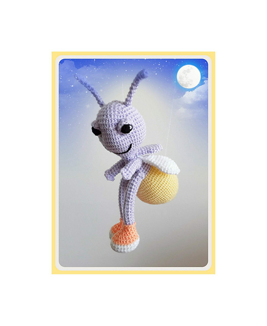 Ravelry: Lucy the firefly pattern by Aixa Rodriguez Avendaño