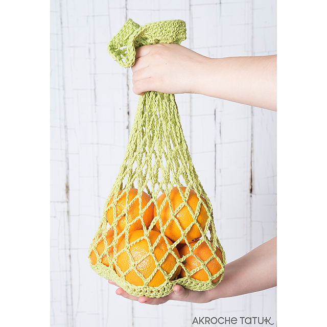 Ravelry: Fruit bag / Filet à fruits pattern by Akroche Tatuk