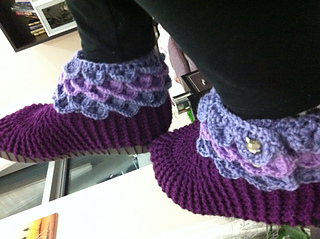 Ravelry: Alasi2007's Crocodile stitch boots