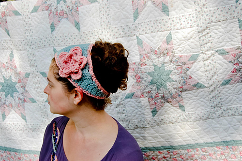 Ravelry: Tapered Flower Headband pattern by Natasha Price