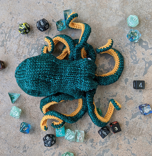 Ravelry: Octopus Bag pattern by Deborah West