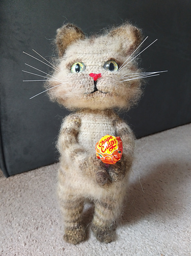 Ravelry: Striped Cat pattern by Nataliia Gertsyk