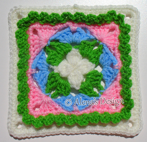 Ravelry: Spring Garden Square pattern by Alena Byers