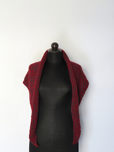 Ravelry: Chocolate Cherry Shawl pattern by Morgana Knits