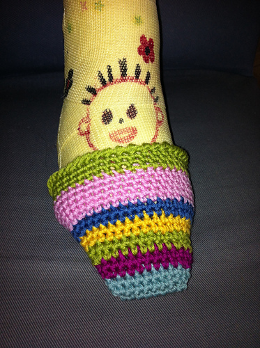 Ravelry: Toe Cosy - Plaster Cast pattern by Ali Campbell
