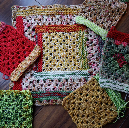Ravelry: When granny square meets garter stitch pattern by Ali Crafts ...