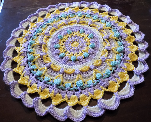Ravelry: Cupcake mandala pattern by Anna Nilsson